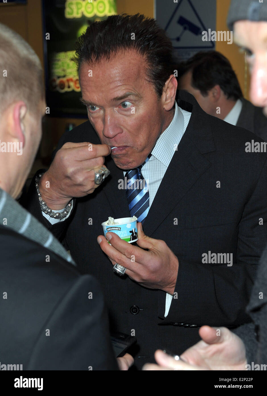 'The Last Stand' UK film premiere held at the Odeon West End - Inside ...
