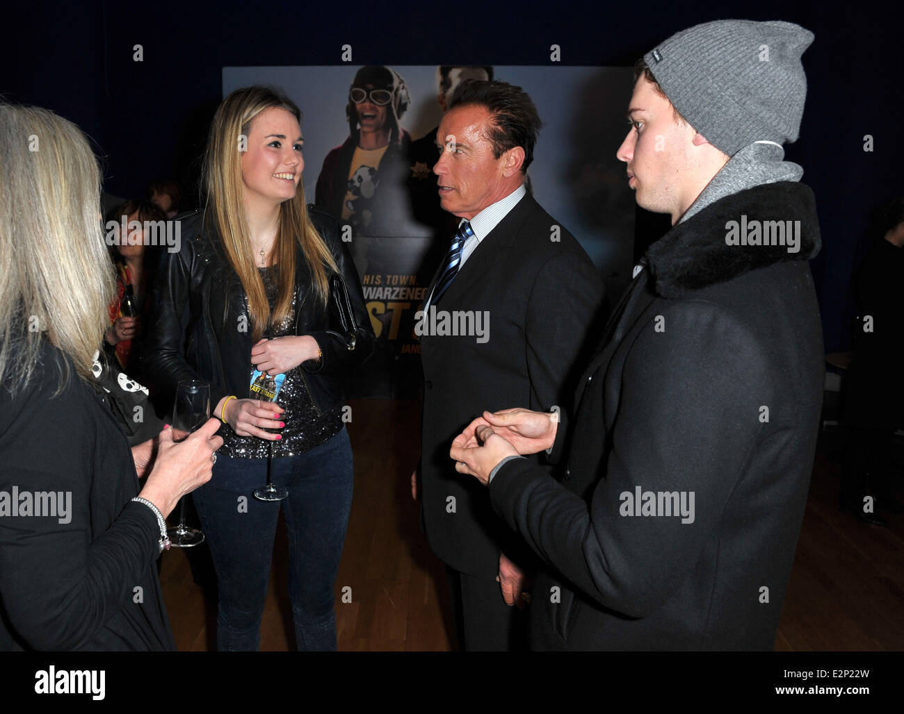 'The Last Stand' UK film premiere held at the Odeon West End - Inside ...
