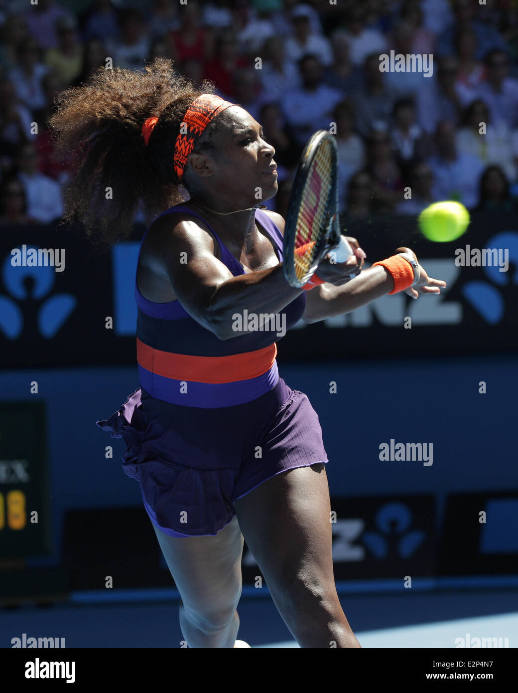 Australian Open Tennis 2013 - Sloane Stephens (Usa) beat Serena ...