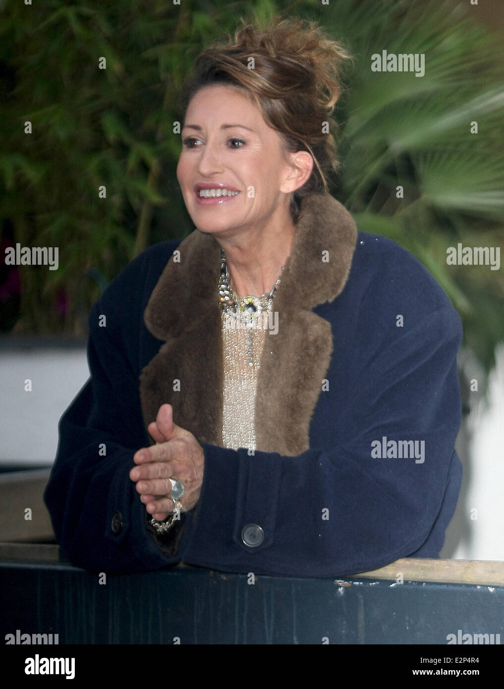 Celebrities at the ITV studios Featuring: Paula Hamilton Where: London ...