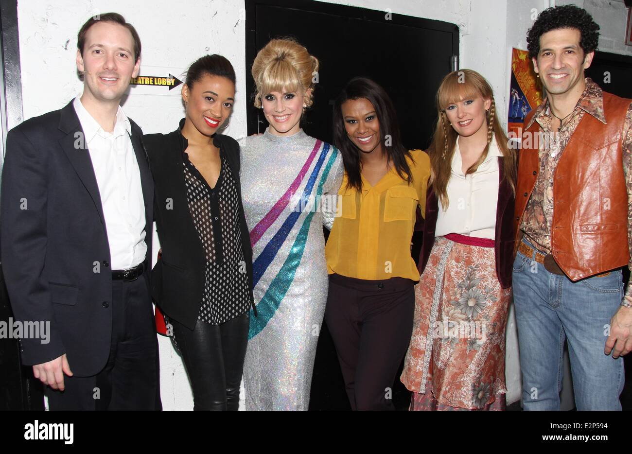 Amanda Brown from the TV show 'The Voice' visits the cast of 'Forever ...