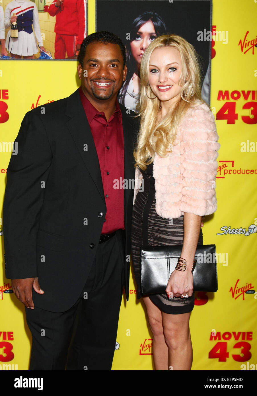 Movie 43 - Los Angeles Premiere - Arrivals Featuring: Alfonso Ribeiro ...
