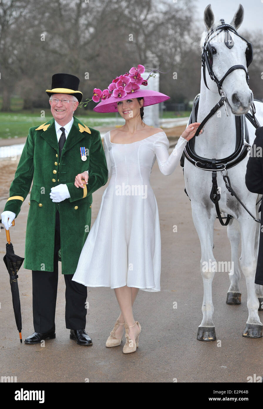 Royal Ascot 2012 campaign 'The Colour and the Glory' launch in Hyde ...