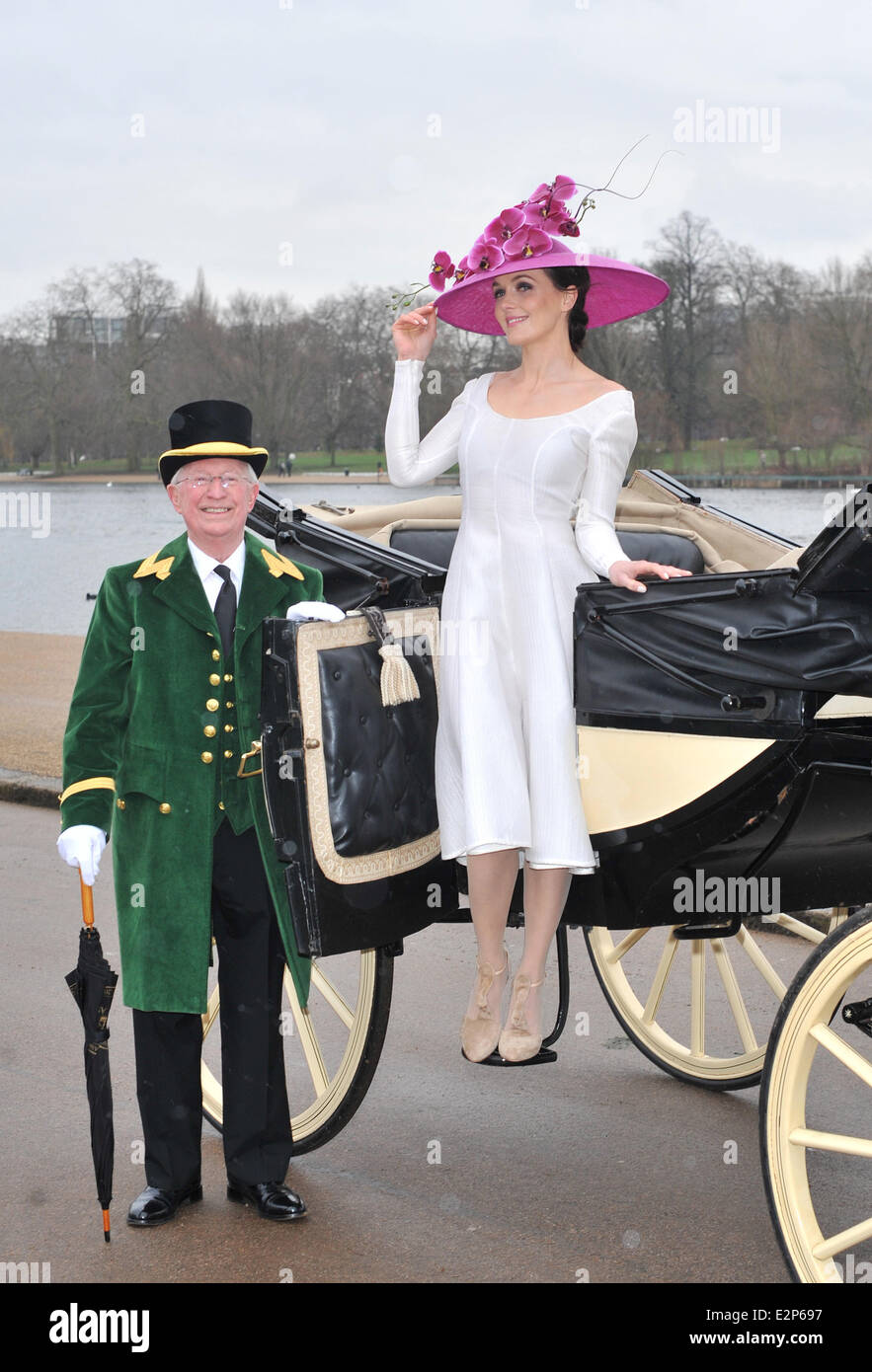 Royal Ascot 2012 campaign 'The Colour and the Glory' launch in Hyde ...
