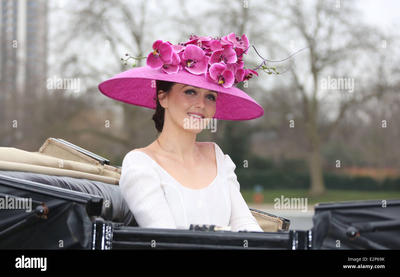 Royal Ascot 2012 campaign 'The Colour and the Glory' launch in Hyde ...