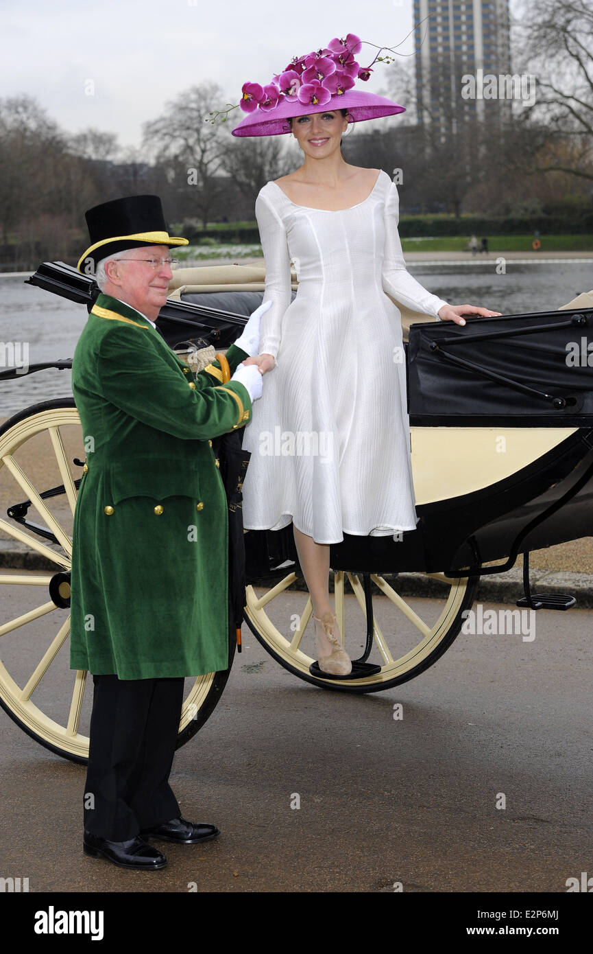 Royal Ascot 2012 campaign 'The Colour and the Glory' launch in Hyde ...