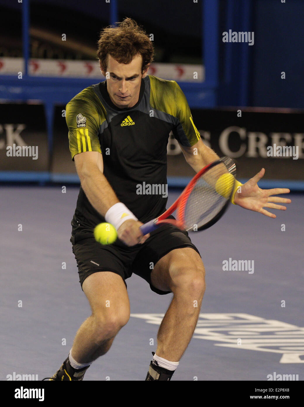 Australian Open Tennis 2013 - Rod Laver Arena - Andy Murray (Gbr) beat ...