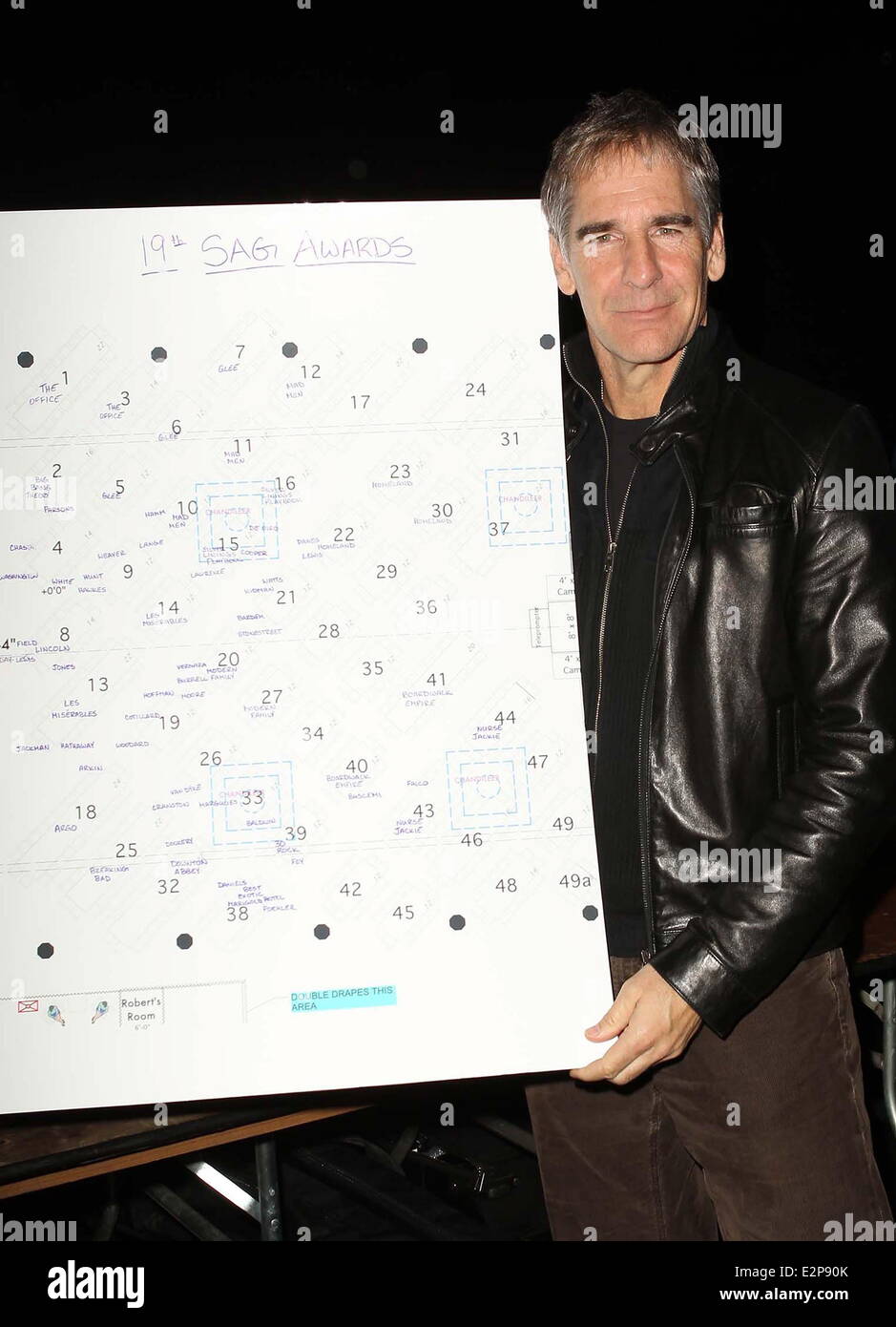 Behind-The-Scenes set up for The 19th Annual Screen Actors Guild Awards ...