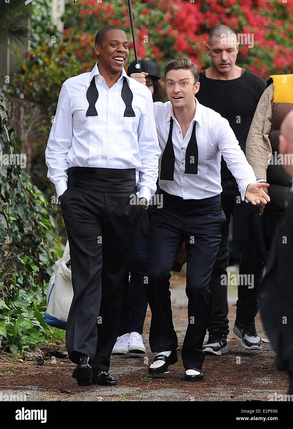 Jay z and justin timberlake hi-res stock photography and images - Alamy