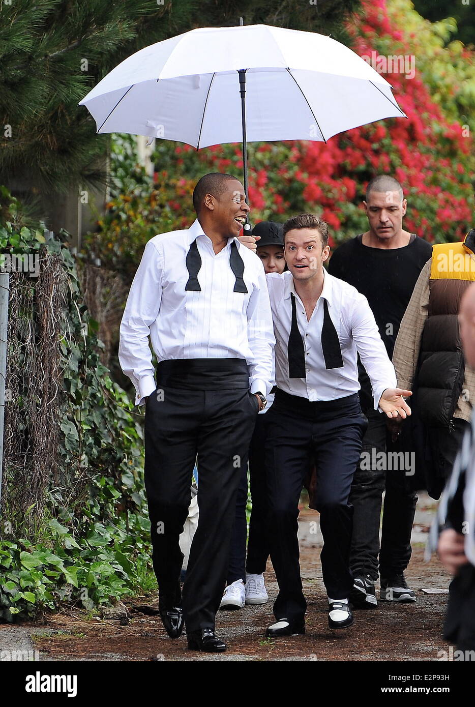 Jay z and justin timberlake hi-res stock photography and images - Alamy