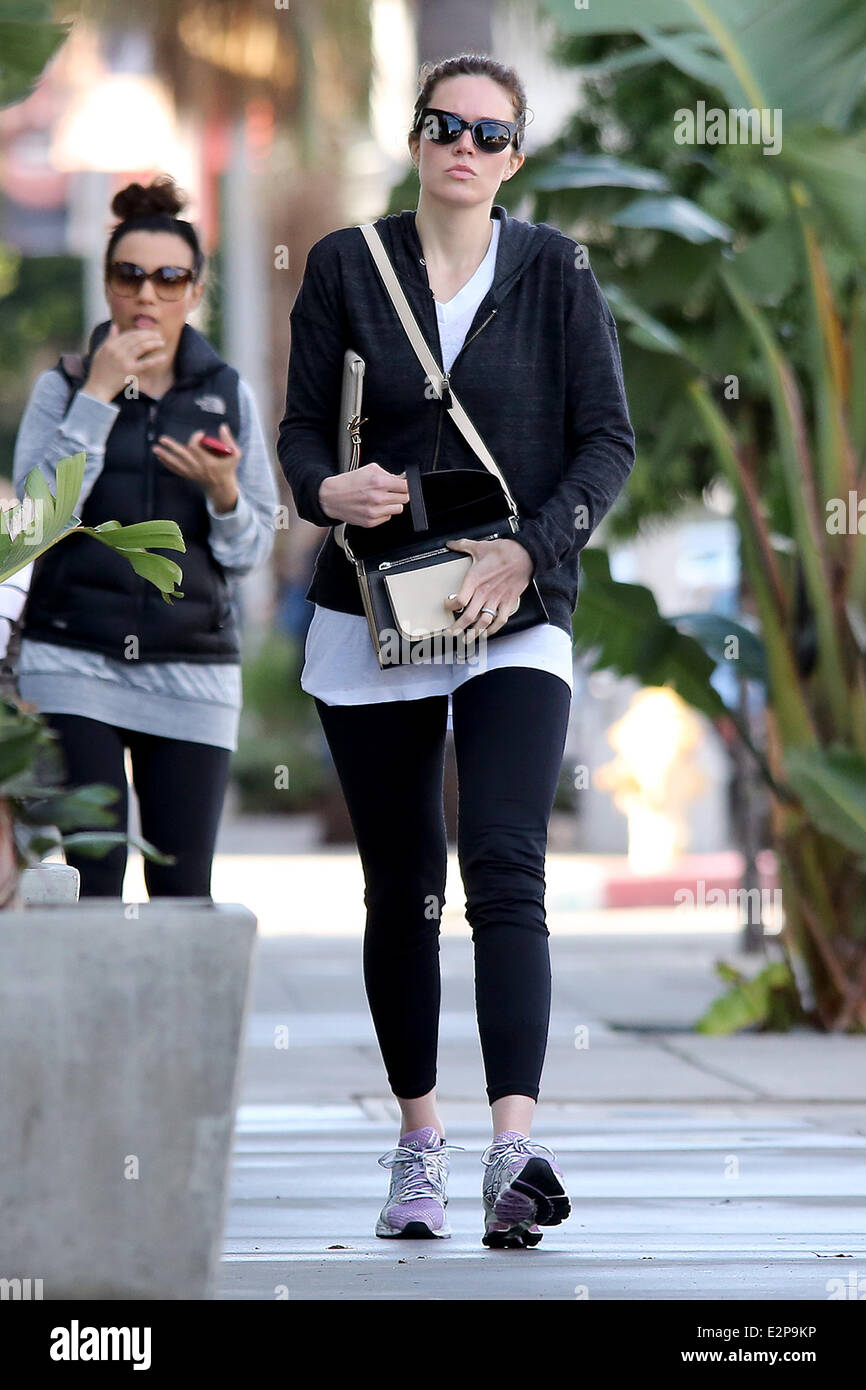 Mandy Moore out running errands in workout clothes Featuring: Mandy ...