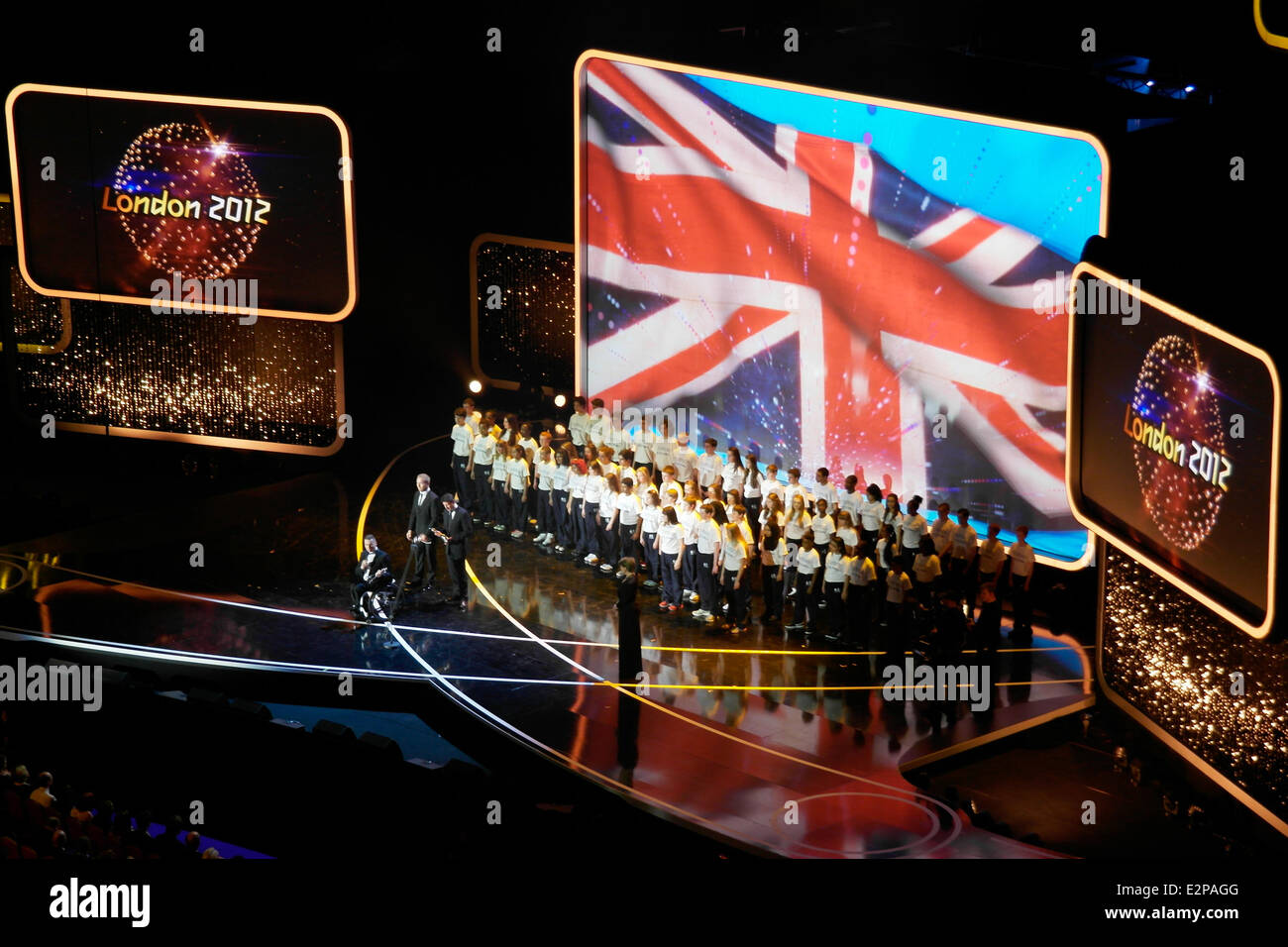 Stage presentations during The National Television Awards at the O2 ...