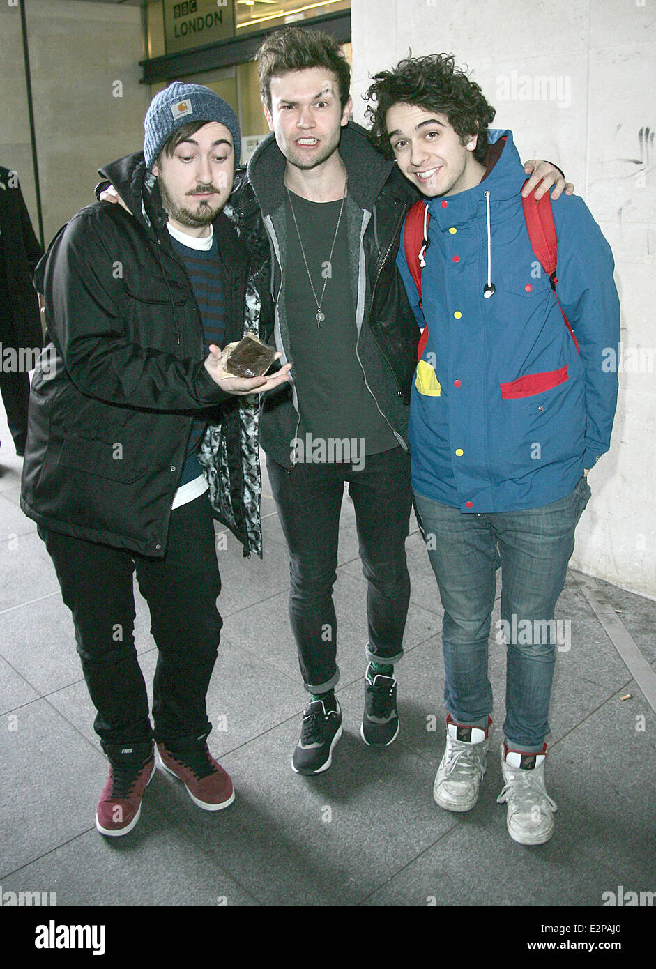 The Midnight Beast make an appearance at BBC Radio One studios ...