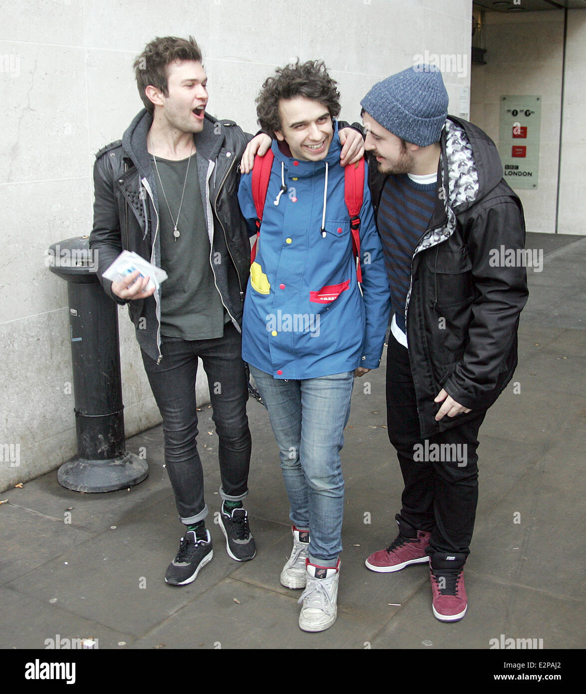 The Midnight Beast make an appearance at BBC Radio One studios ...