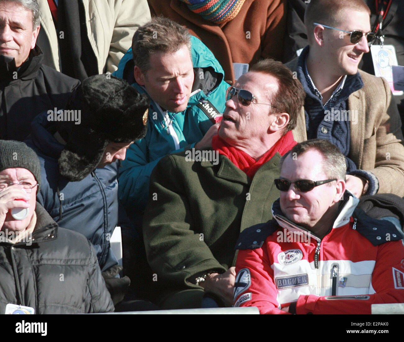 73rd Hahnenkamm men's downhill on the Streif target slope in Kitzbuehel ...