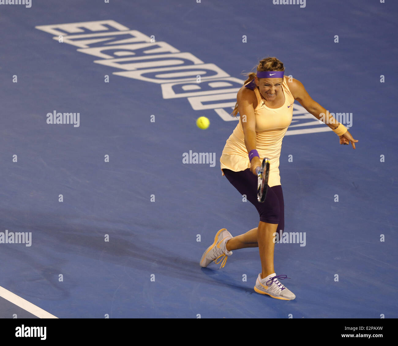 Victoria AZARENKA (Blr) defeated Na LI (Chn) winning the Australian ...