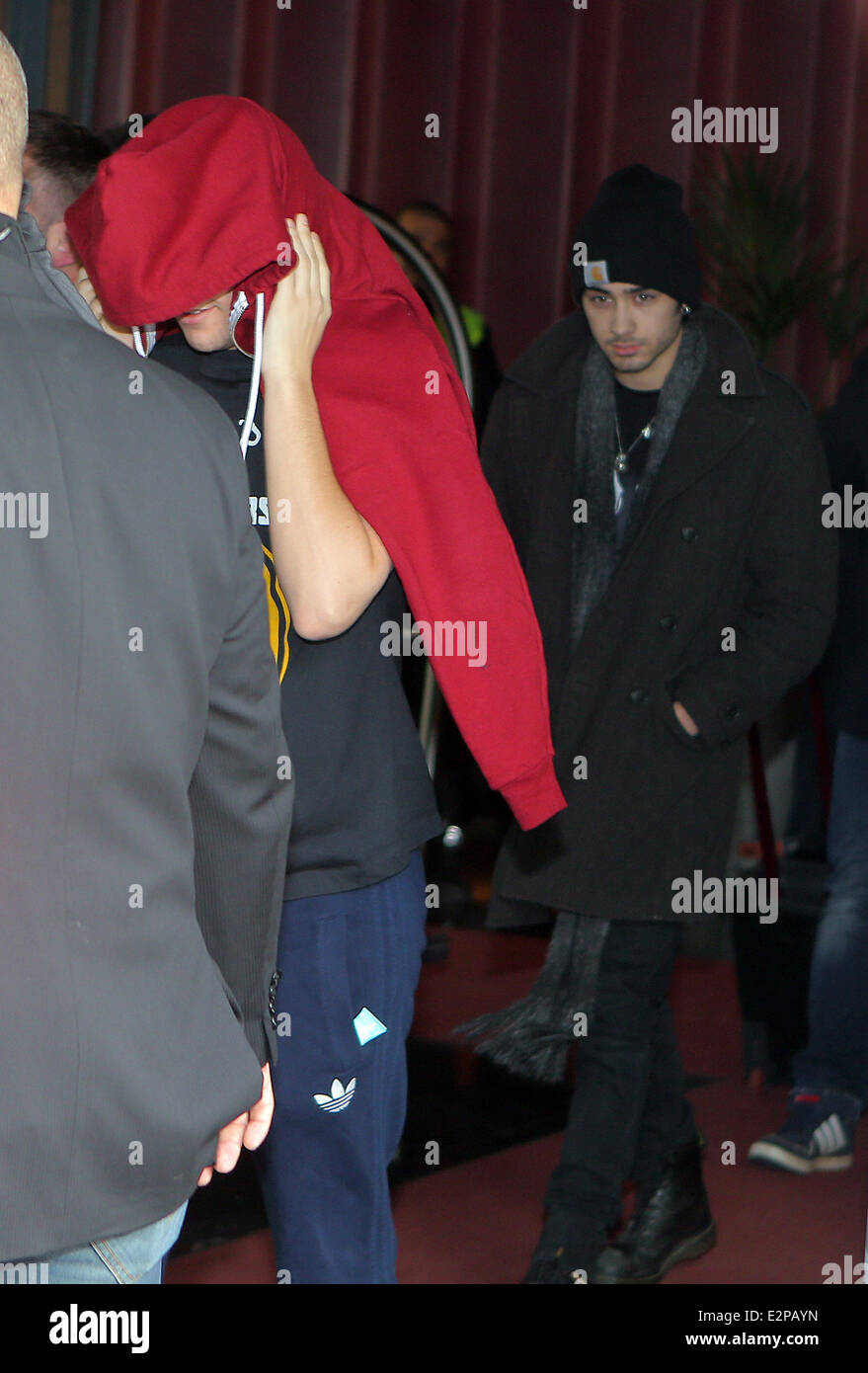 One Direction landing in Nice Featuring: One Direction Where: Nice ...