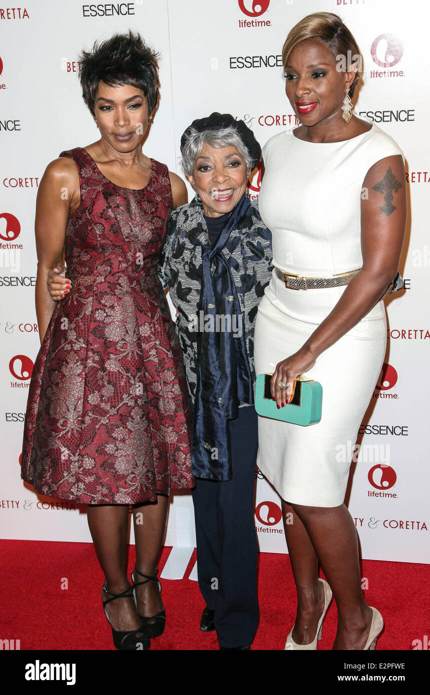 Premiere of 'Betty & Coretta' at Tribeca Cinemas Featuring: Angela ...