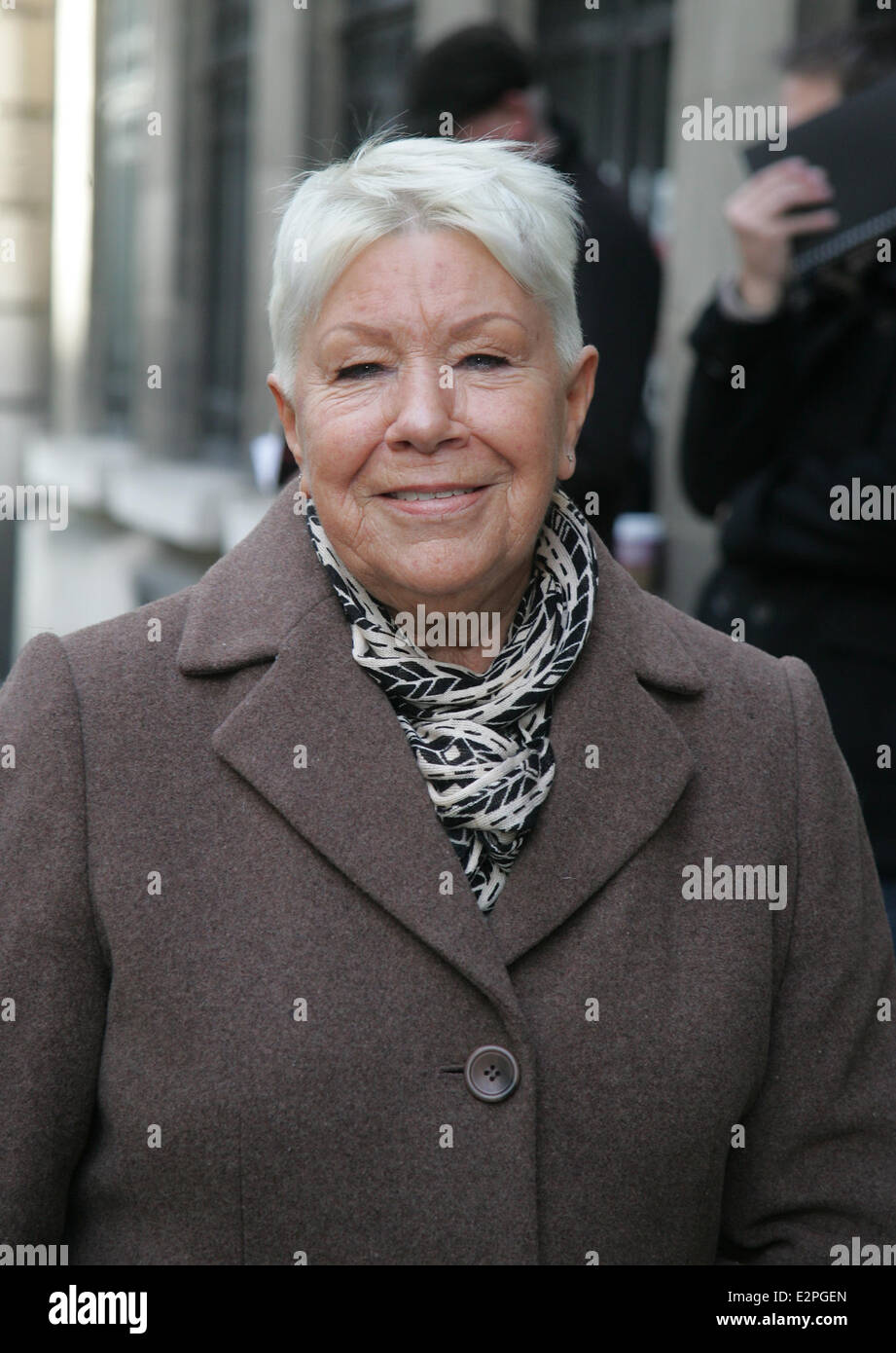 Eastenders's Mo Harris aka actress, Laila Morse seen leaving the BBC ...