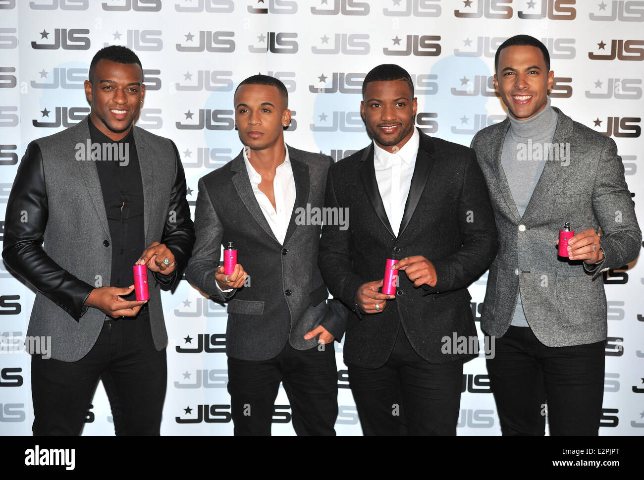 JLS fragrance launch held at One Mayfair Featuring: Aston Merrygold ...