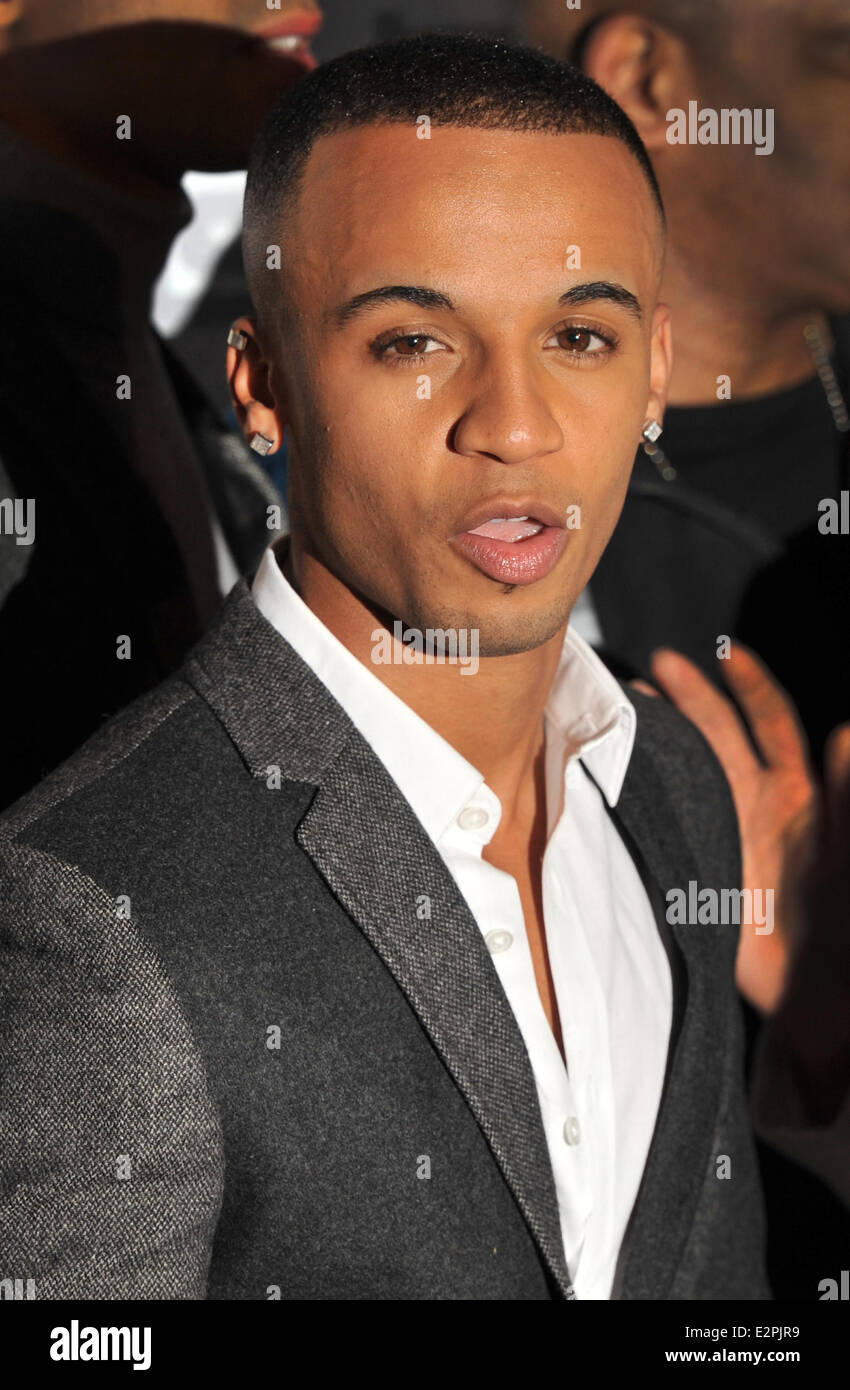 JLS fragrance launch held at One Mayfair Featuring: Aston Merrygold ...