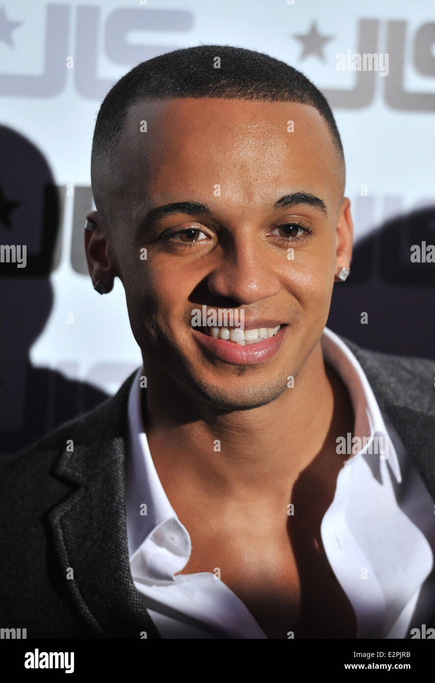 JLS fragrance launch held at One Mayfair Featuring: Aston Merrygold ...