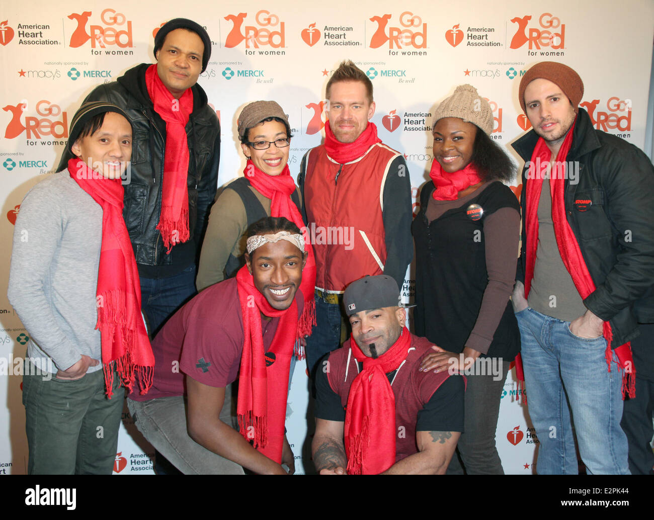 Star Jones and Broadway Casts Celebrate the 10th National Wear Red Day ...