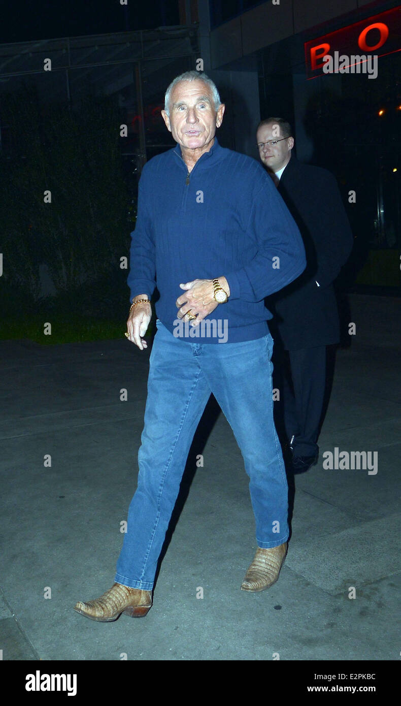Frederic Prinz von Anhalt heads to BOA Steakhouse Featuring: Frederic ...