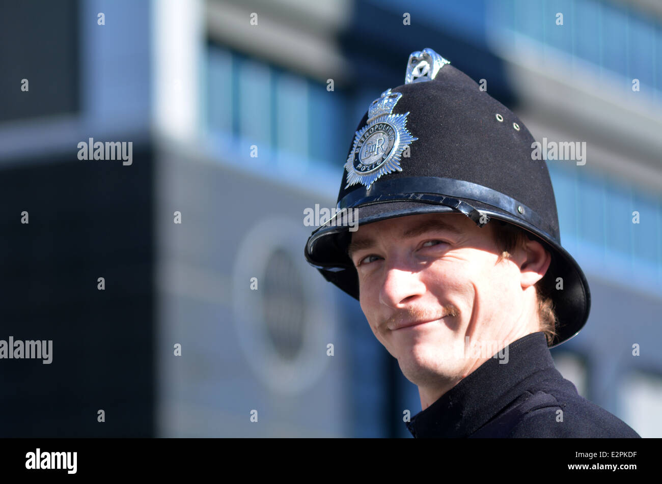 Traditional English Police Hat High Resolution Stock Photography and ...