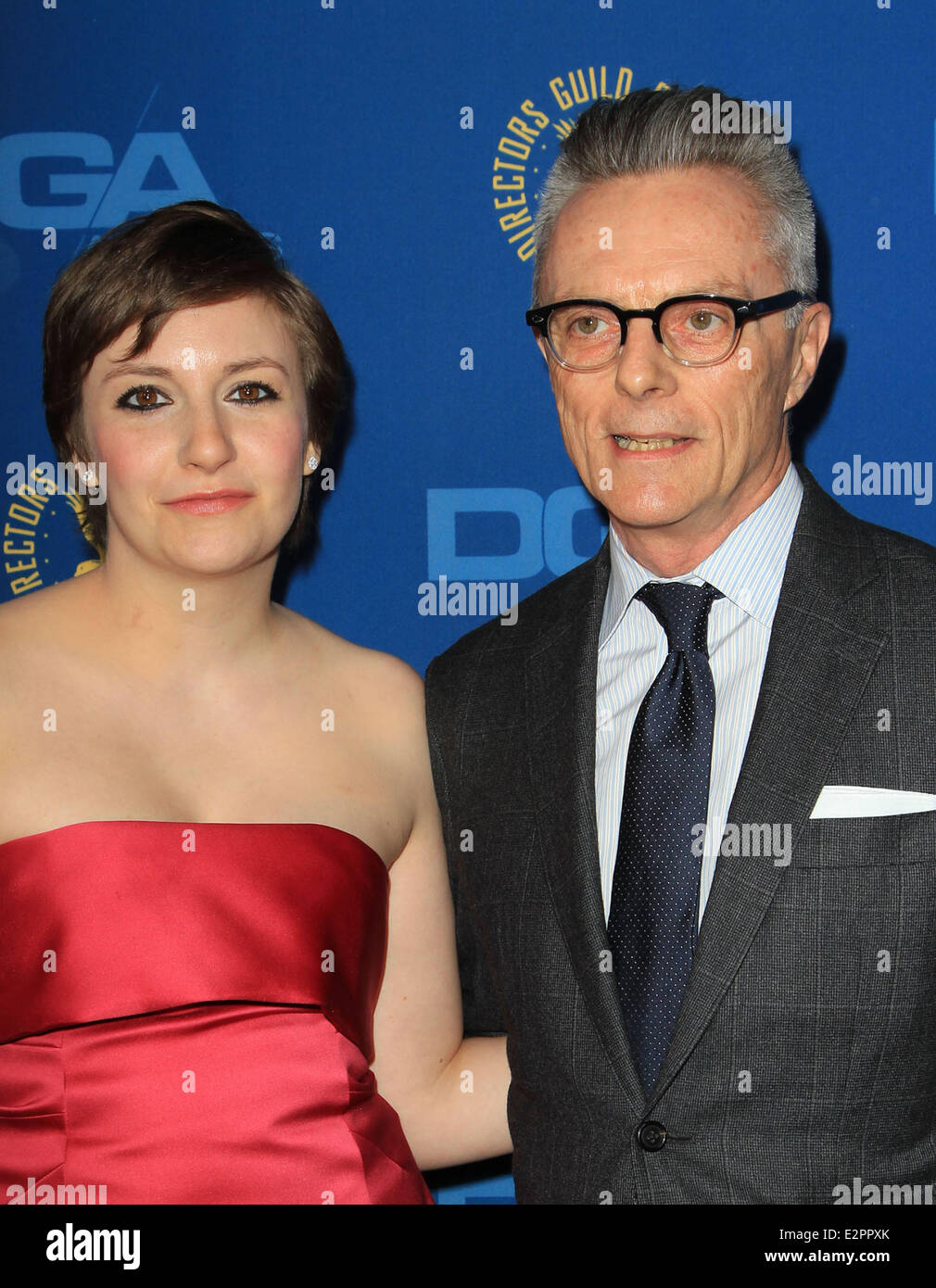 Lena dunham and father hi-res stock photography and images - Alamy