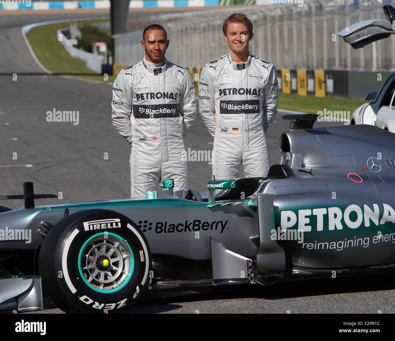 F1 - Formula One - Mercedes GP unveil their new team and car at the ...