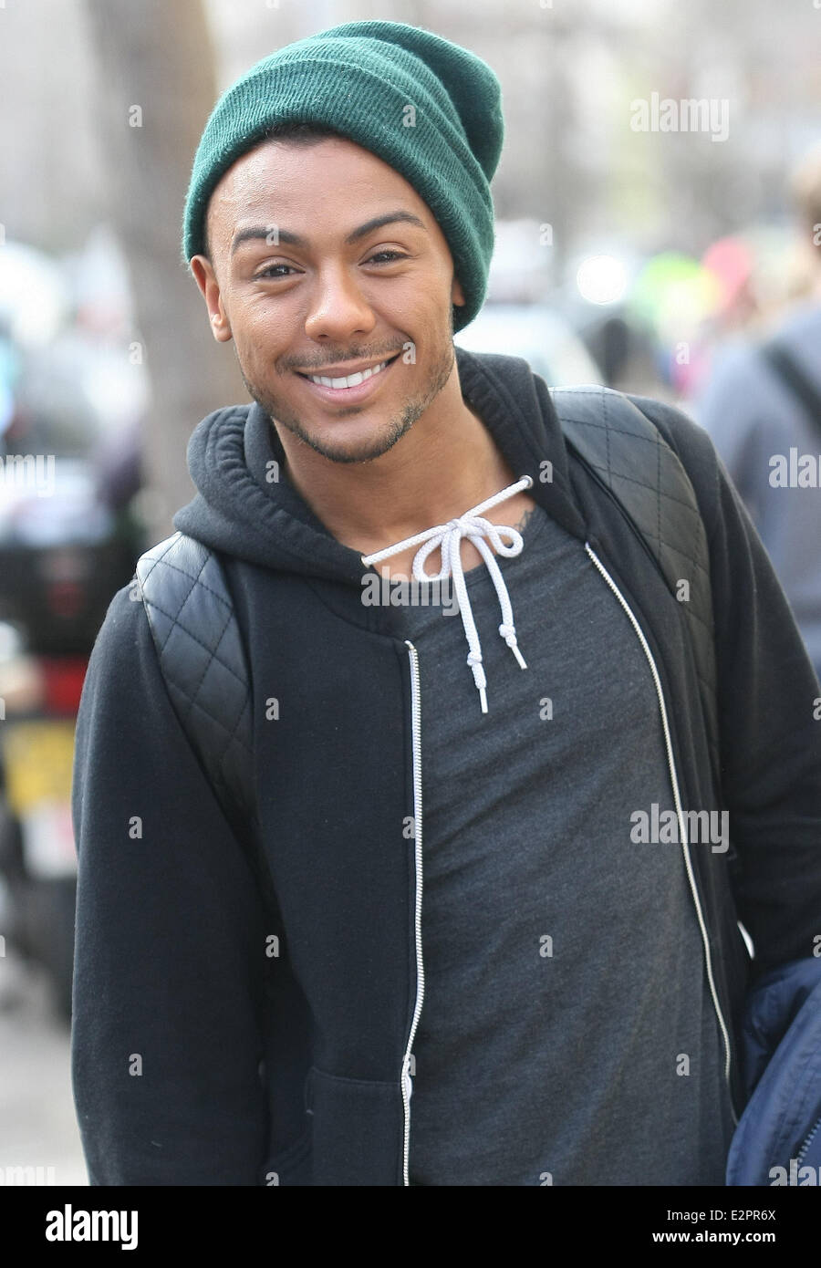 Celebrities at the ITV studios Featuring: Marcus Collins Where: London ...