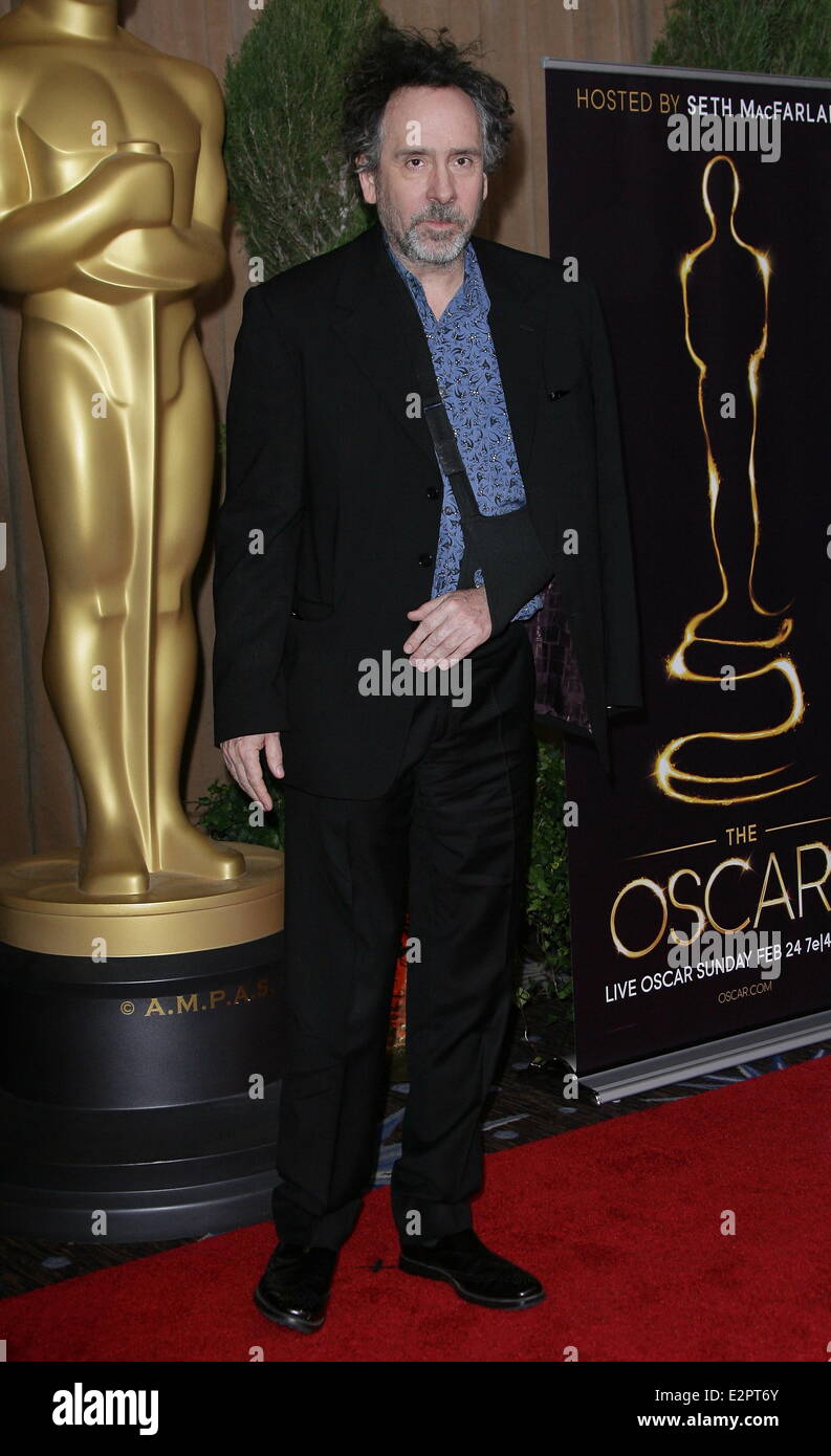 Tim Burton 85th Academy Awards Nominees Luncheon held at Beverly Hilton ...