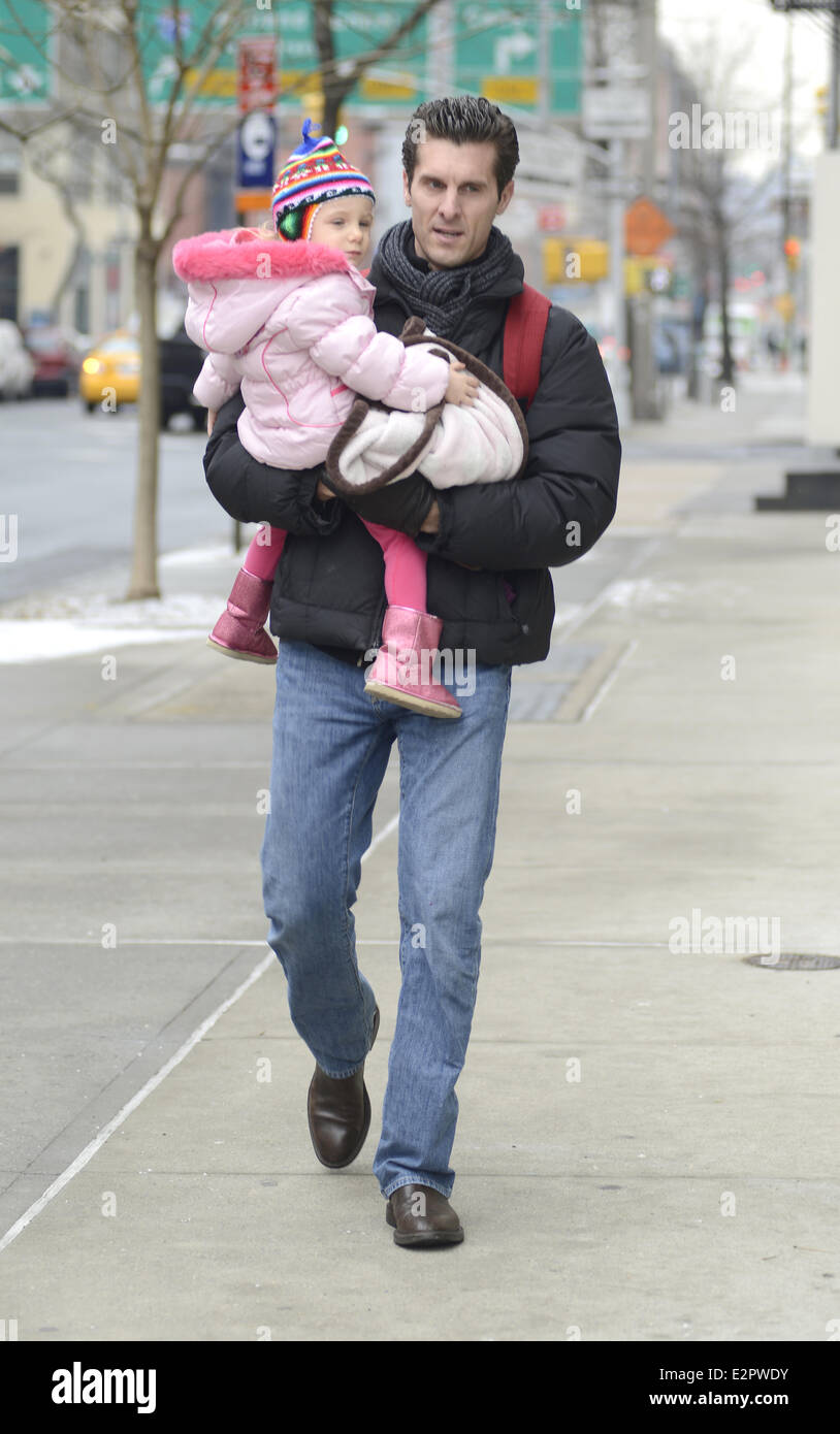 Jason Hoppy out and about with his daughter Bryn Hoppy Featuring: Jason ...