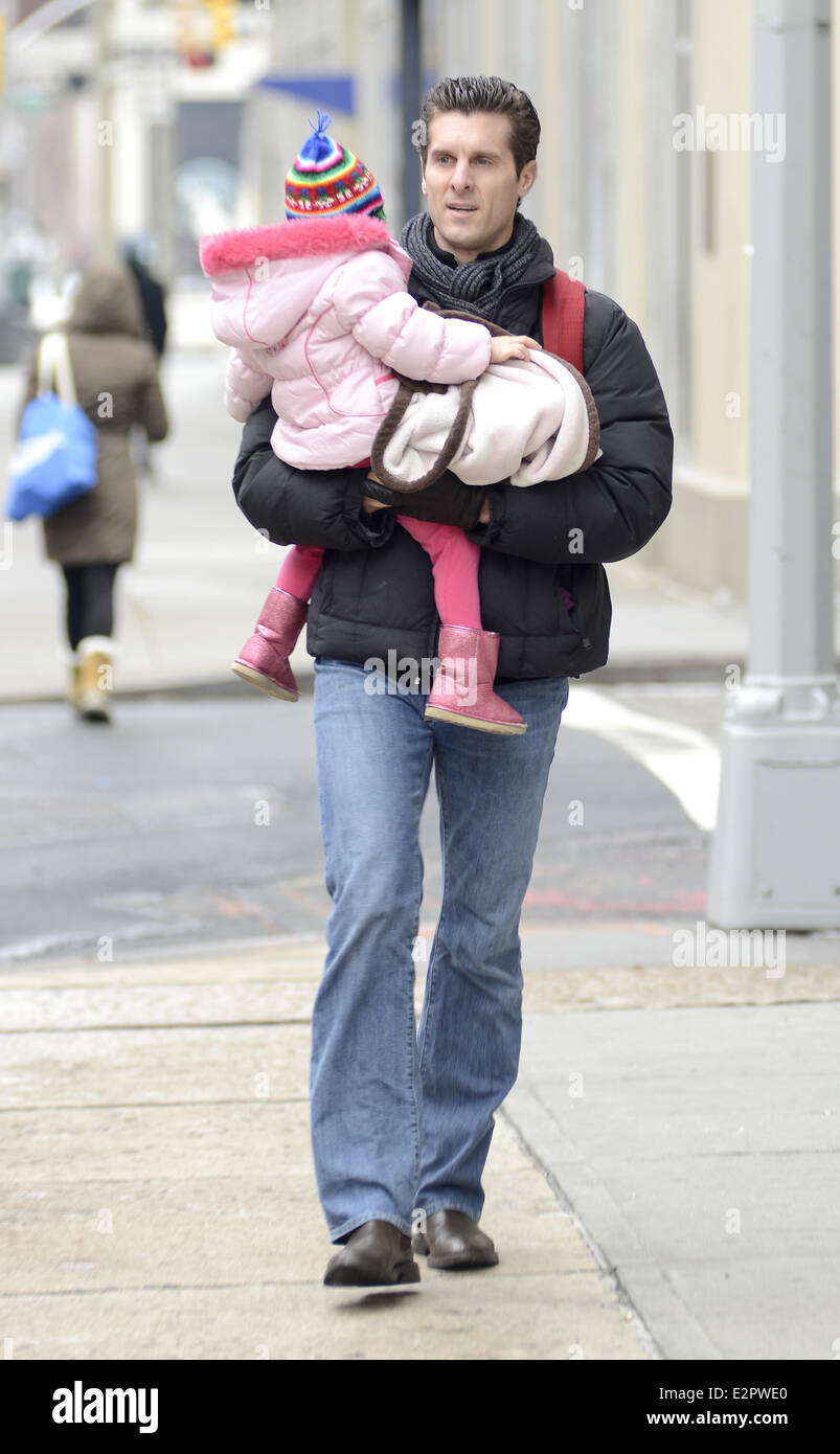 Jason Hoppy out and about with his daughter Bryn Hoppy Featuring: Jason ...