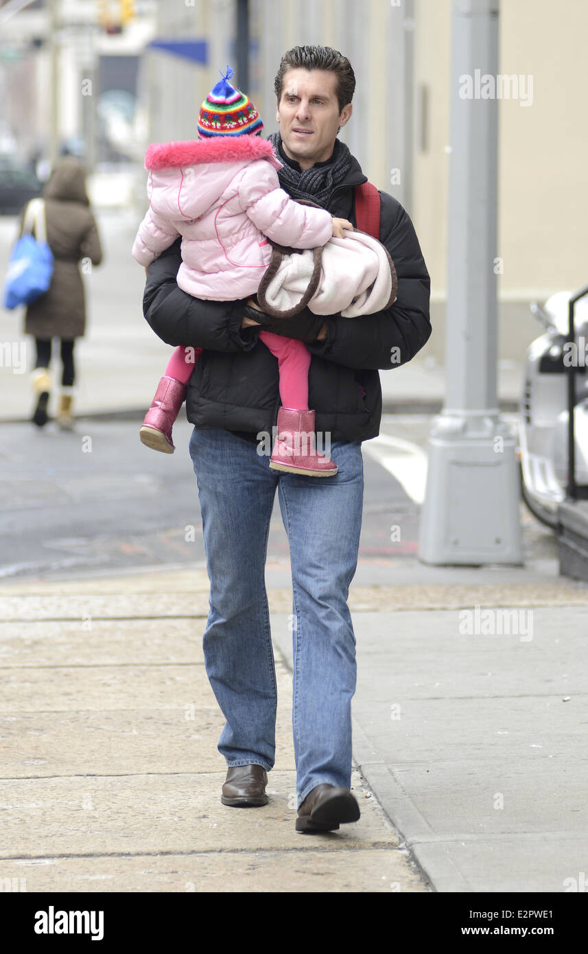 Jason Hoppy out and about with his daughter Bryn Hoppy Featuring: Jason ...
