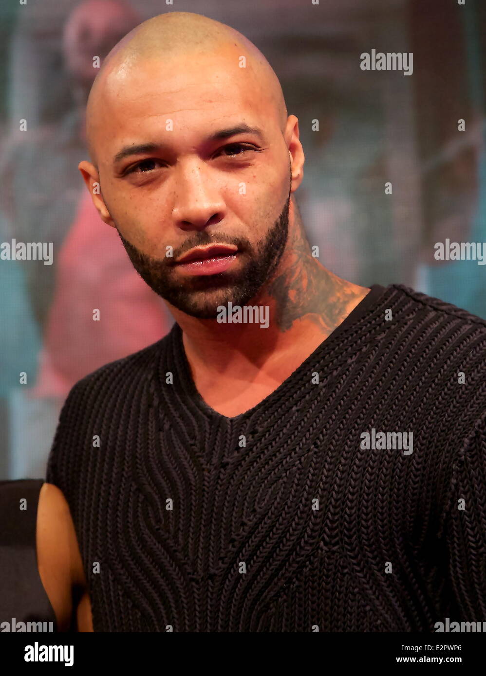 Rapper Joe Budden appearing on BET's '106 and Park' in New York City ...