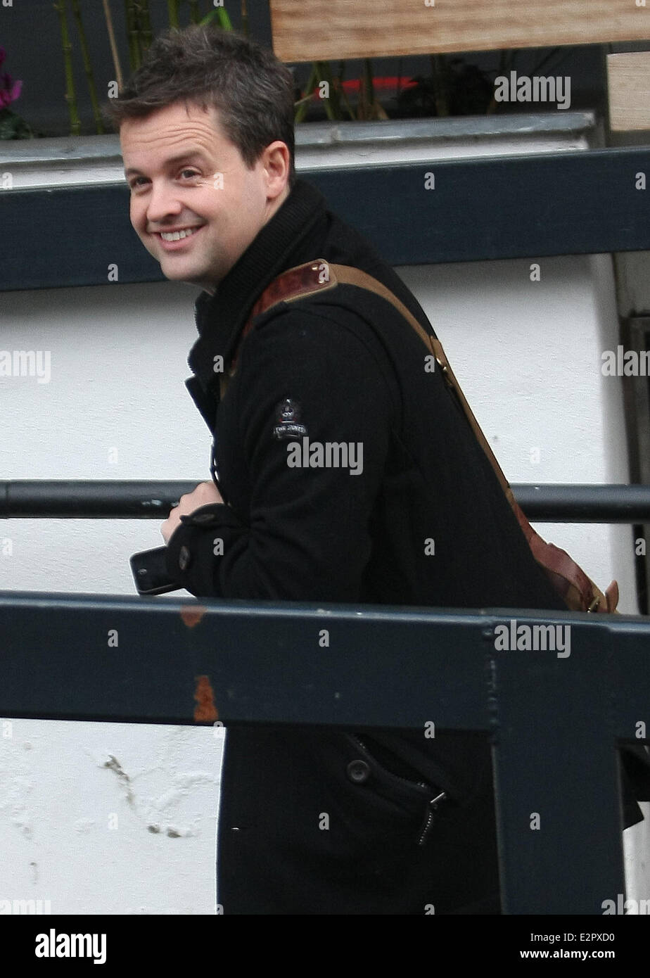 Celebrities at the ITV studios Featuring: Declan Donnelly Where: London ...