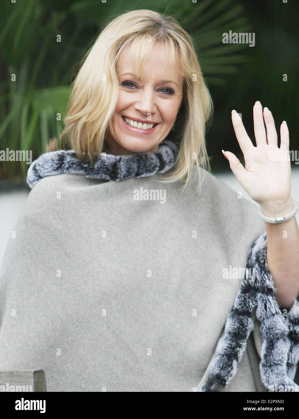 Celebrities at the ITV studios Featuring: Karen Barber Where: London ...