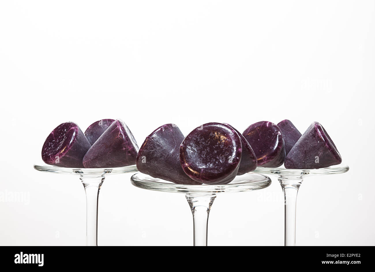 A cuberdon is a cone-shaped Belgian candy Stock Photo - Alamy