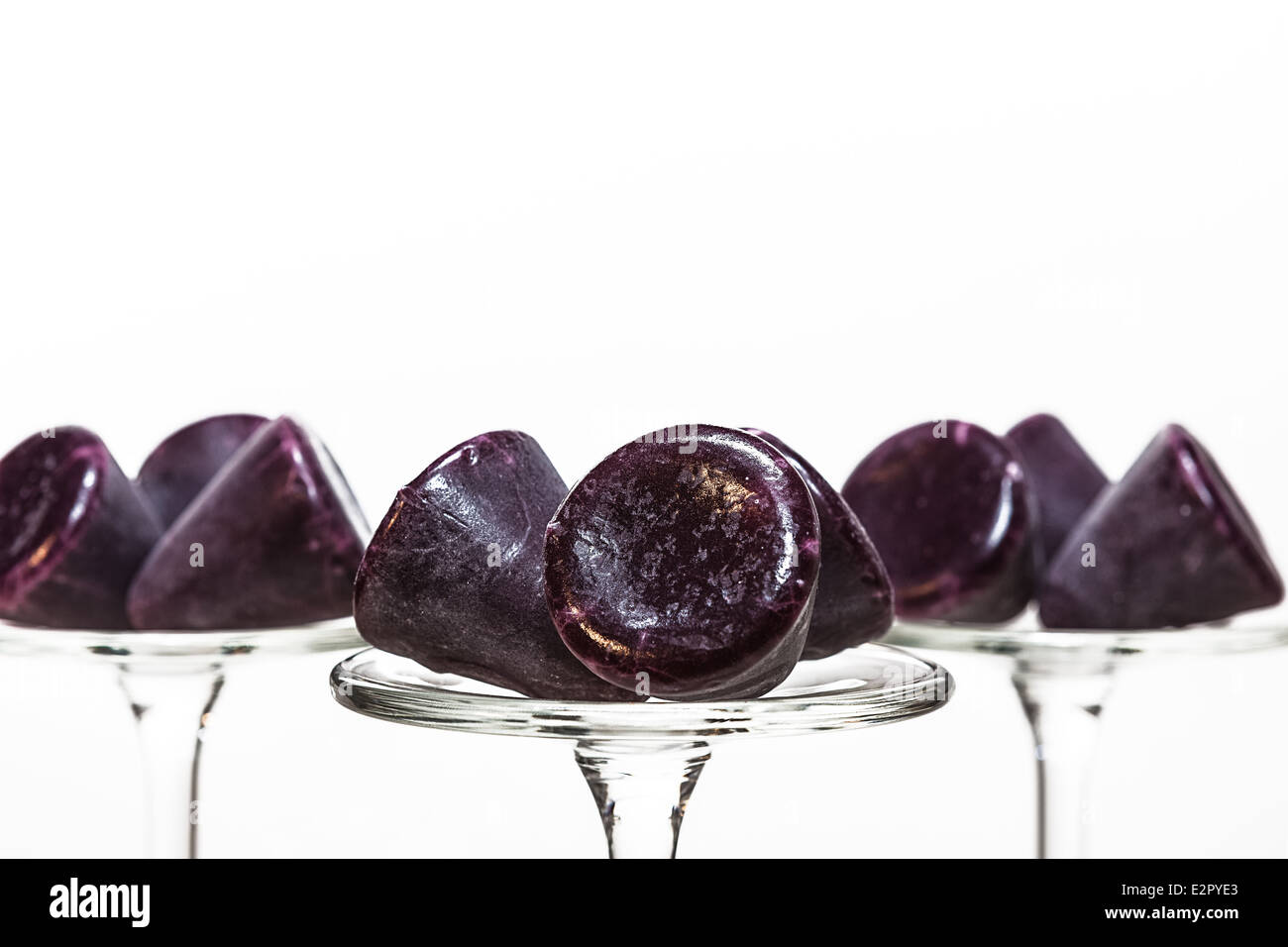 A cuberdon is a cone-shaped Belgian candy Stock Photo - Alamy