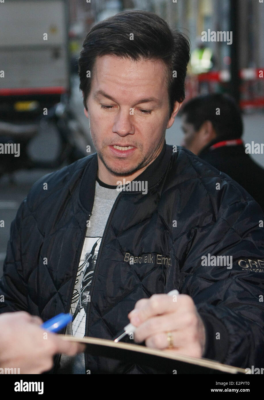 Mark Walhberg at the BBC Radio 1 studios Featuring: Mark Wahlberg Where ...