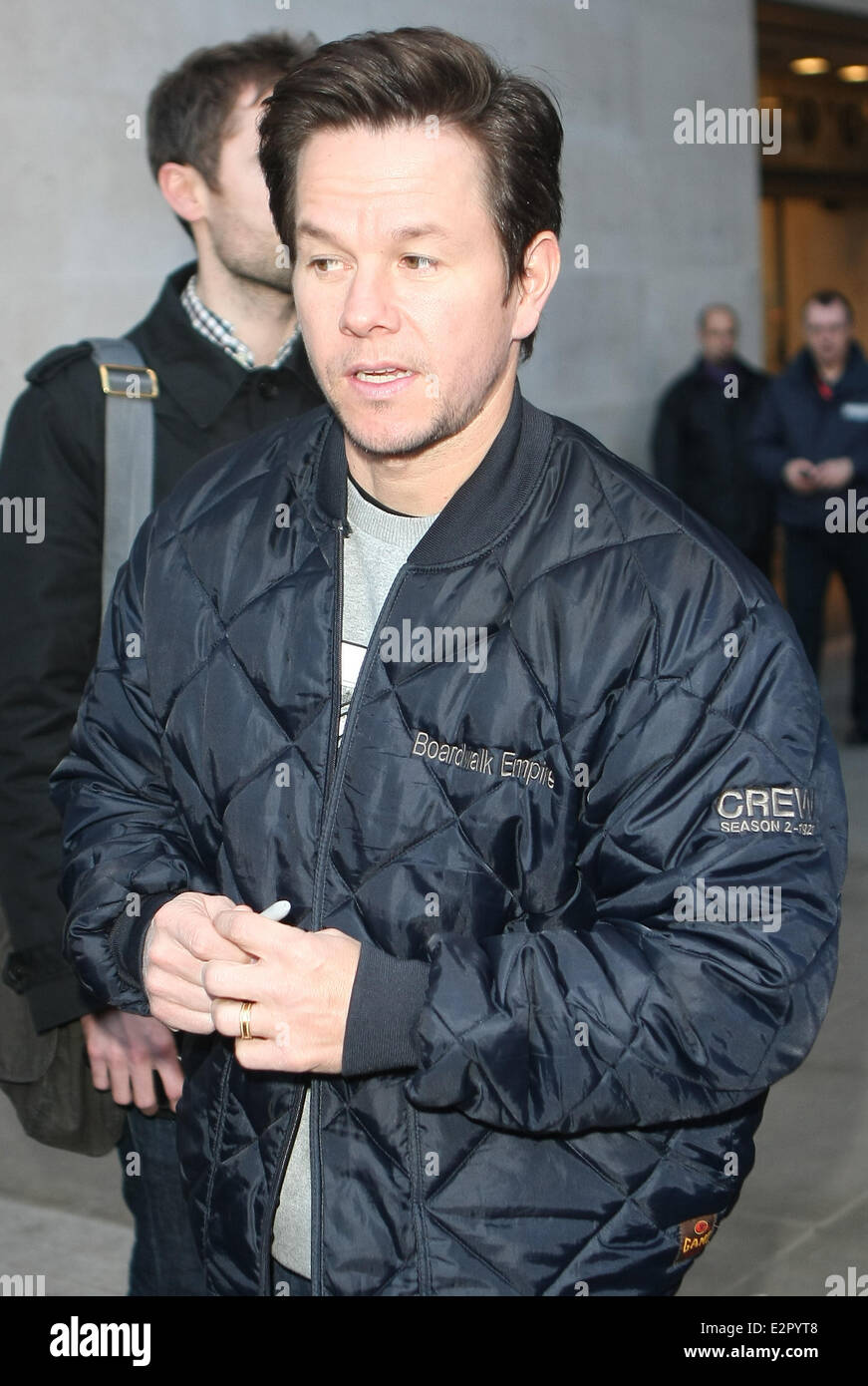 Mark Walhberg at the BBC Radio 1 studios Featuring: Mark Wahlberg Where ...