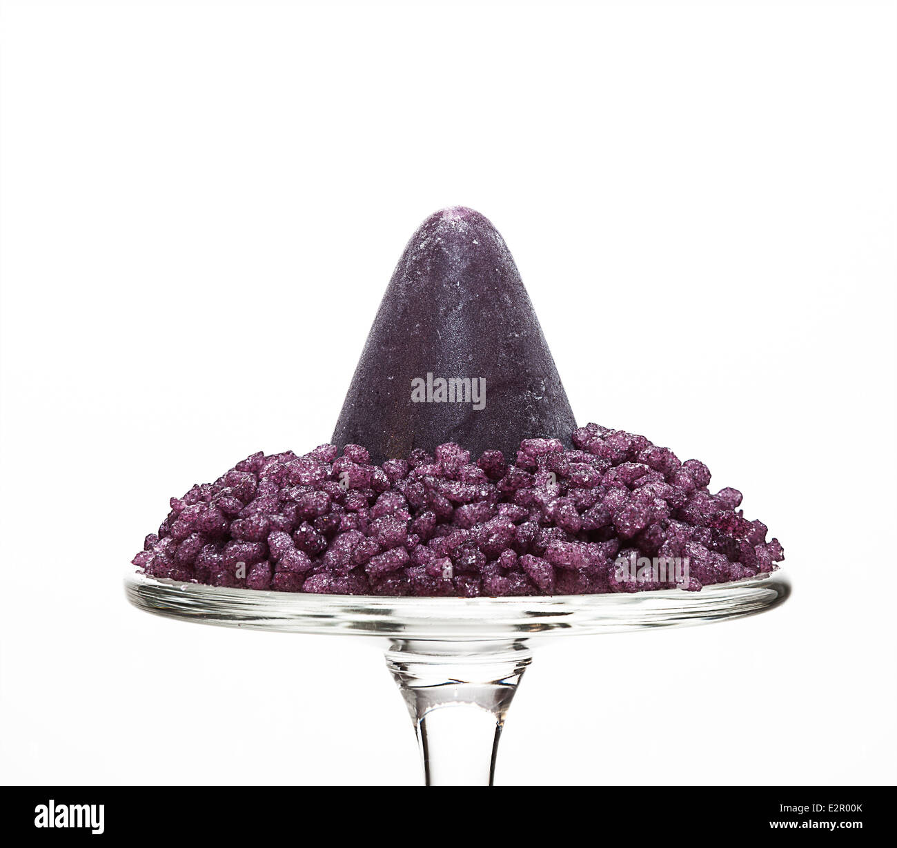 A cuberdon is a cone-shaped Belgian candy Stock Photo - Alamy