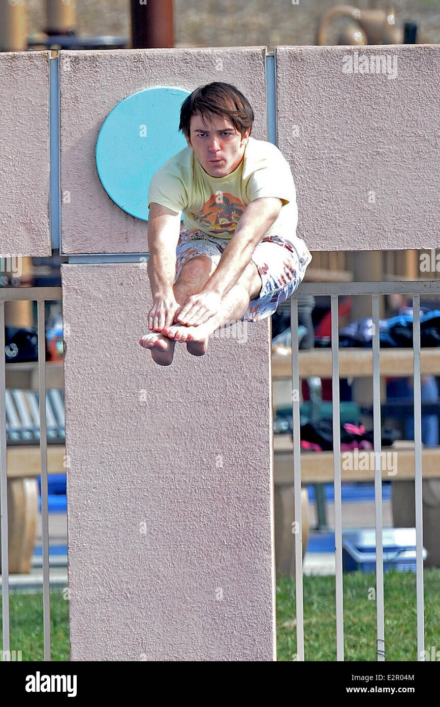 Drake Bell Splash Dive