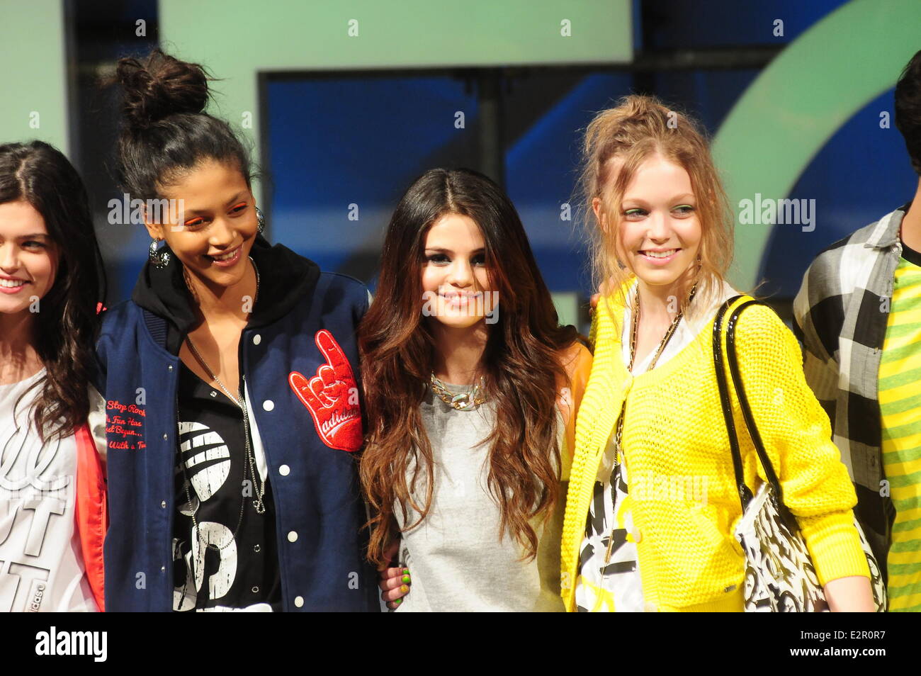 Selena Gomez attends the 2013 Adidas NEO Label Mercedes-Benz Fashion ...