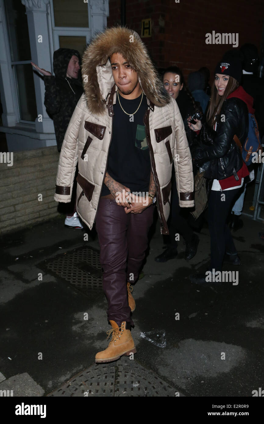 Rapper, Chipmunk leaving Shepherd's Bush Empire after watching Rita Ora ...