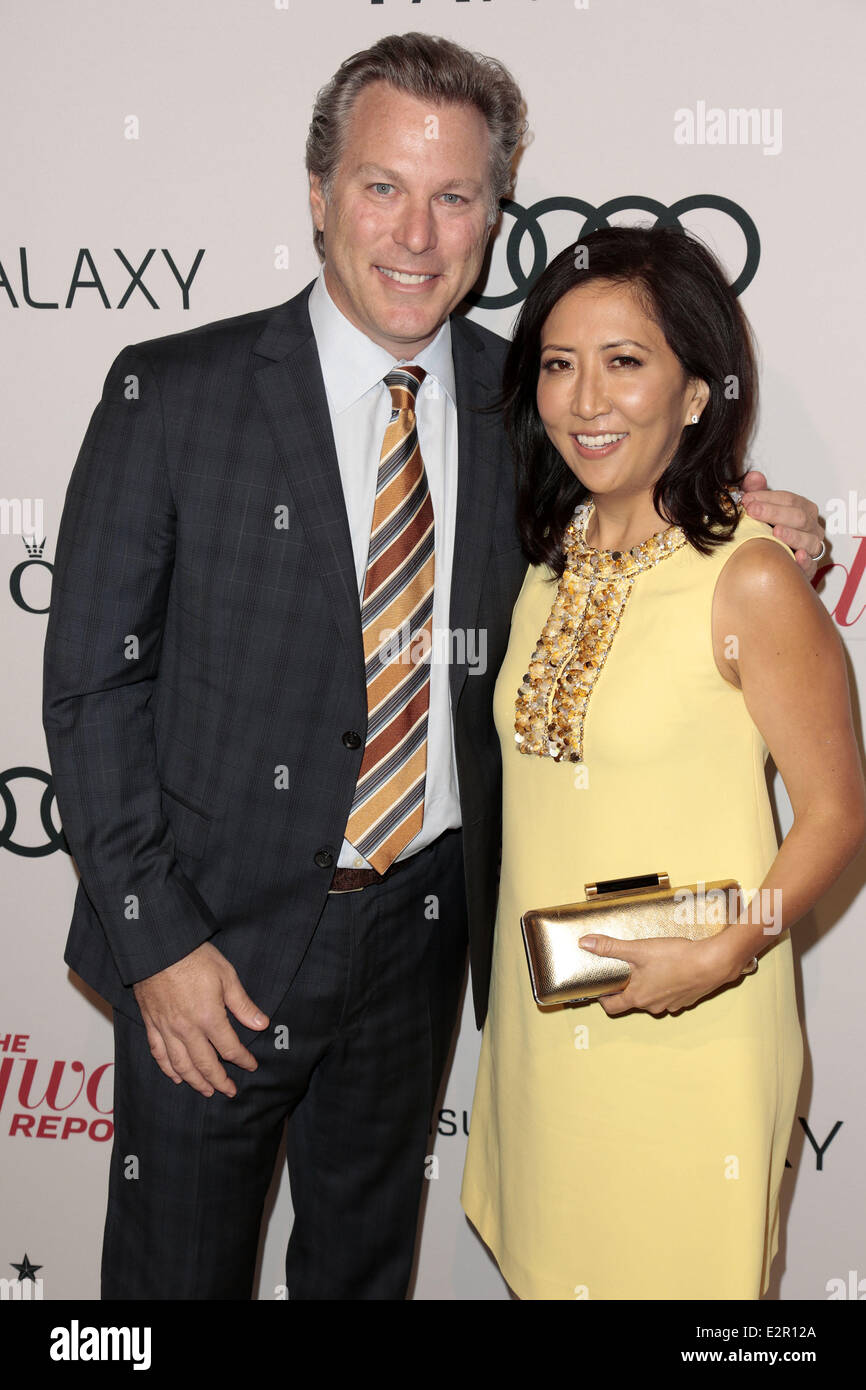 The Hollywood Reporter Nominees Night at Spago Featuring: Guest,Janice ...