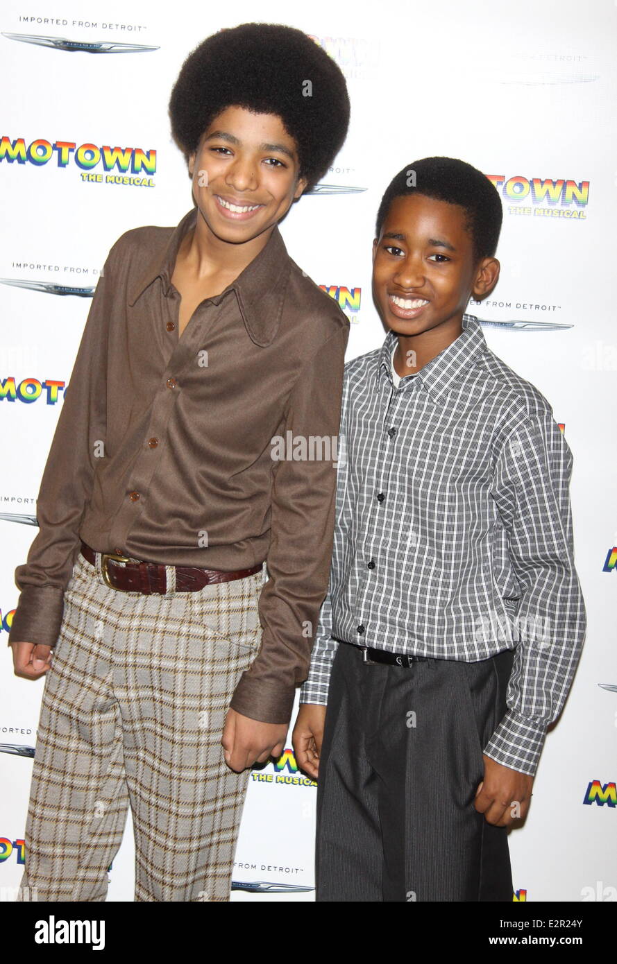 Broadway’s 'Motown: The Musical' photocall held at the New 42nd Street ...