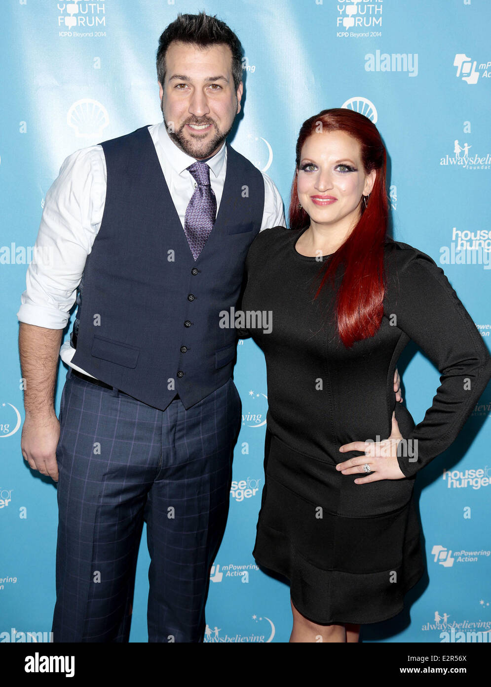 Joey fatone and kelly baldwin hi-res stock photography and images - Alamy